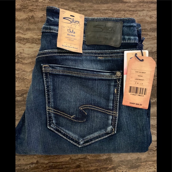 Silver Jeans | Jeans | Silver Jeans Suki Slim Boot Perfectly Curvy 33 ...